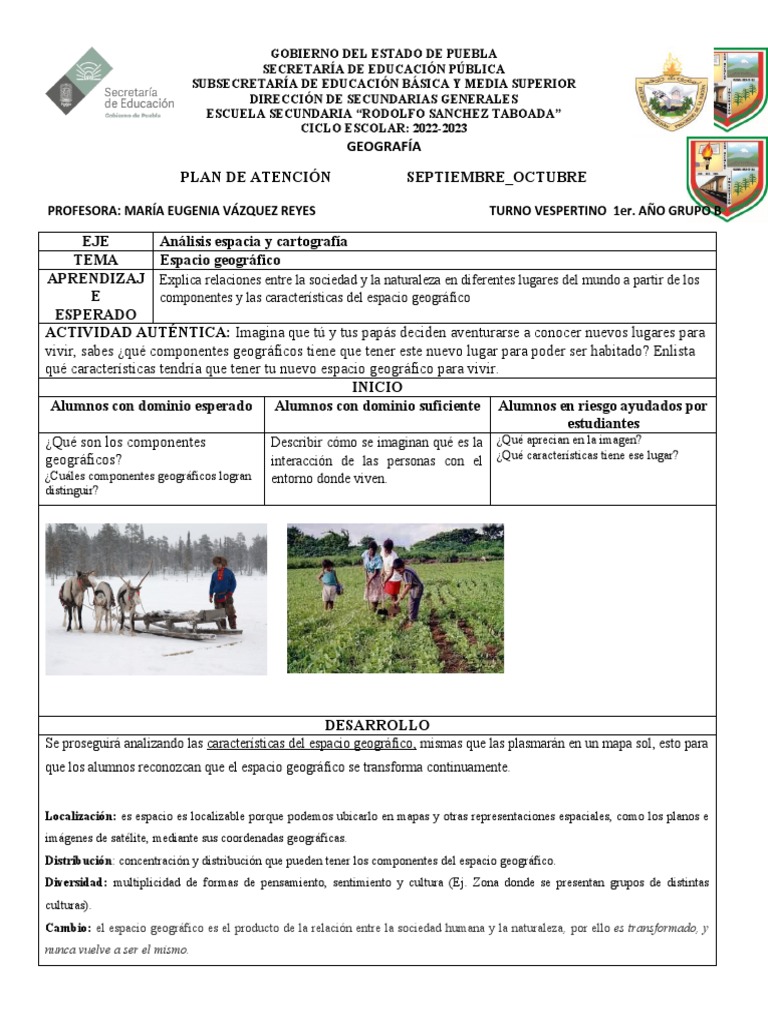Geo Plan de Atención Taboada | PDF | Mapa | Cartografía