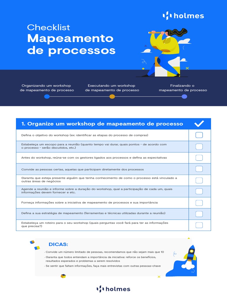 Checklist Mapeamento de Processos | PDF | Informática