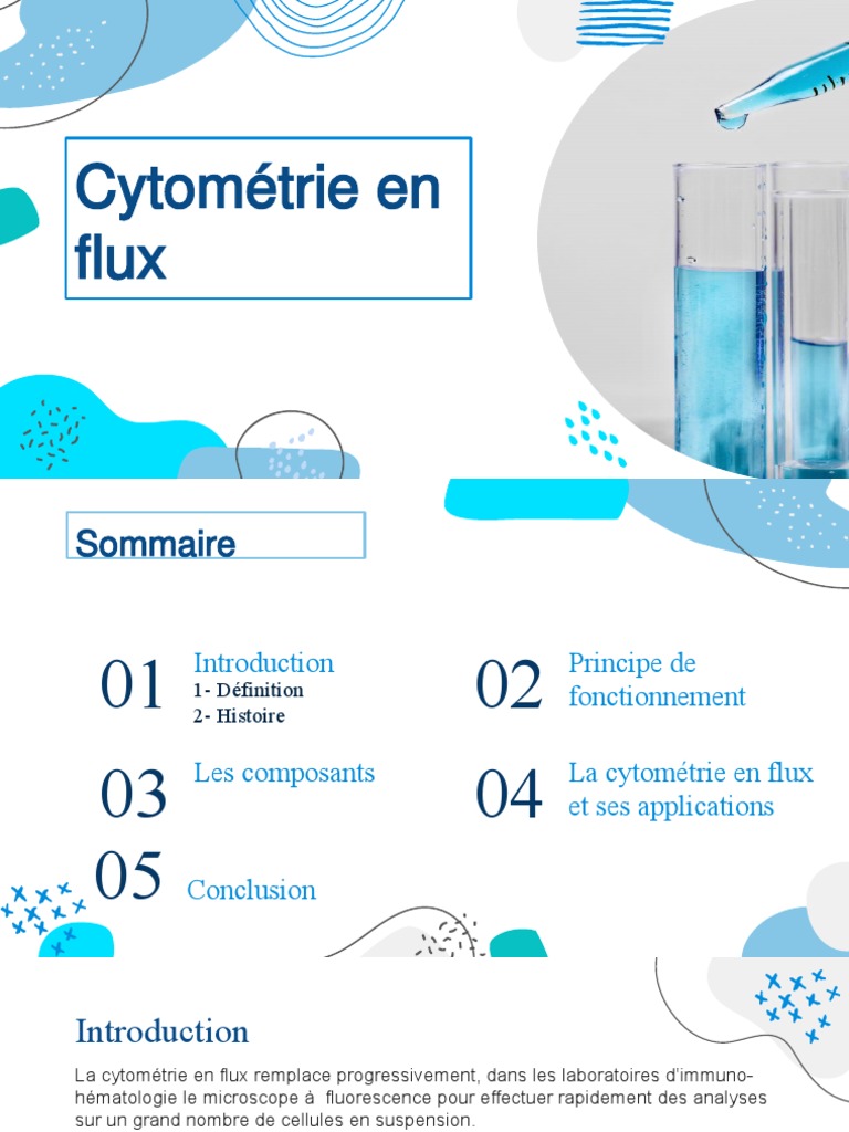 Cytométrie en Flux | PDF | Cytométrie en flux | Laboratoires