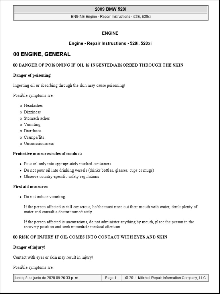 Ficha Tecnica de Automotriz | PDF | Screw | Ignition System