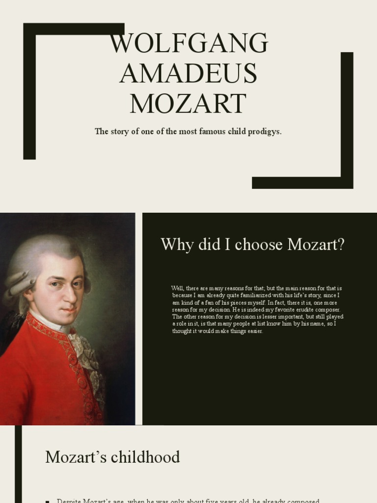 Eng2b Lesson2 Prodigy Thomasvieira | PDF | Wolfgang Amadeus Mozart ...