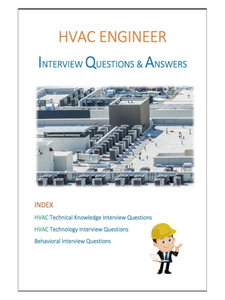 HVAC ENGINEER Interview Questions Answers 1 | PDF | British Thermal ...