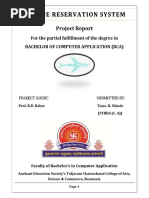 Project Report On Airlines Reservation System | PDF | Java (Programming ...