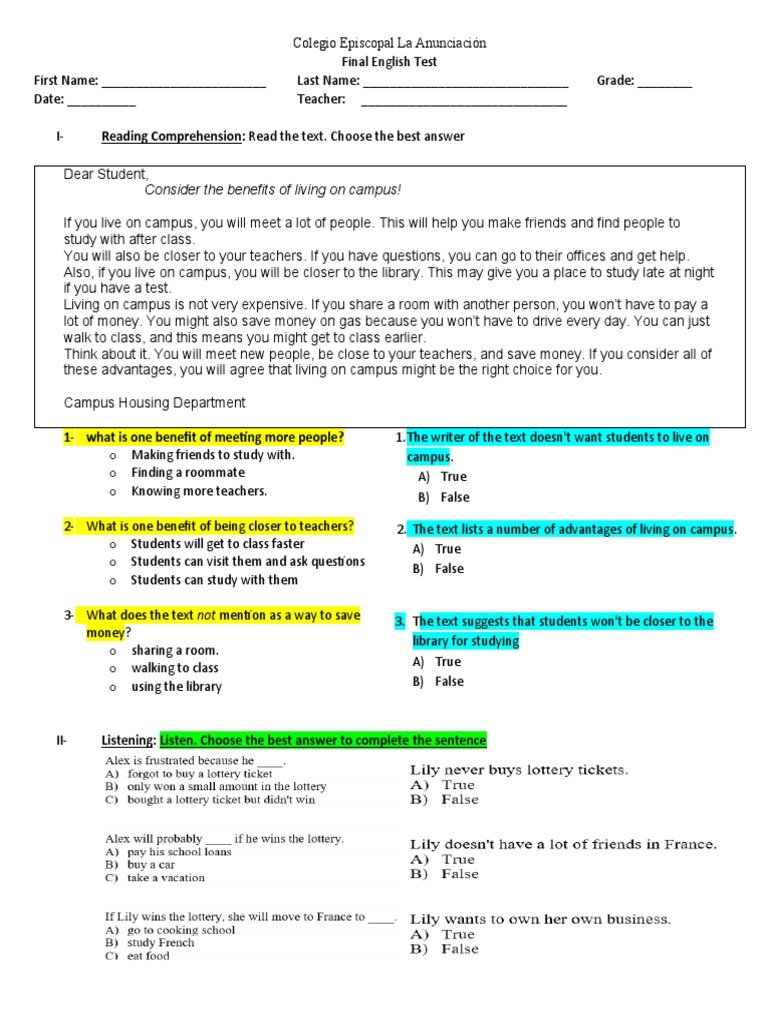 Fina LTEST3 RD | PDF