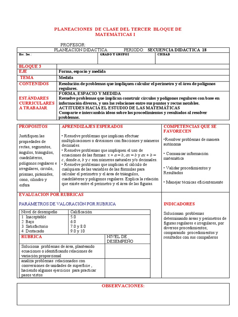 Secuencia 18 | Descargar gratis PDF | Triángulo | Rectángulo