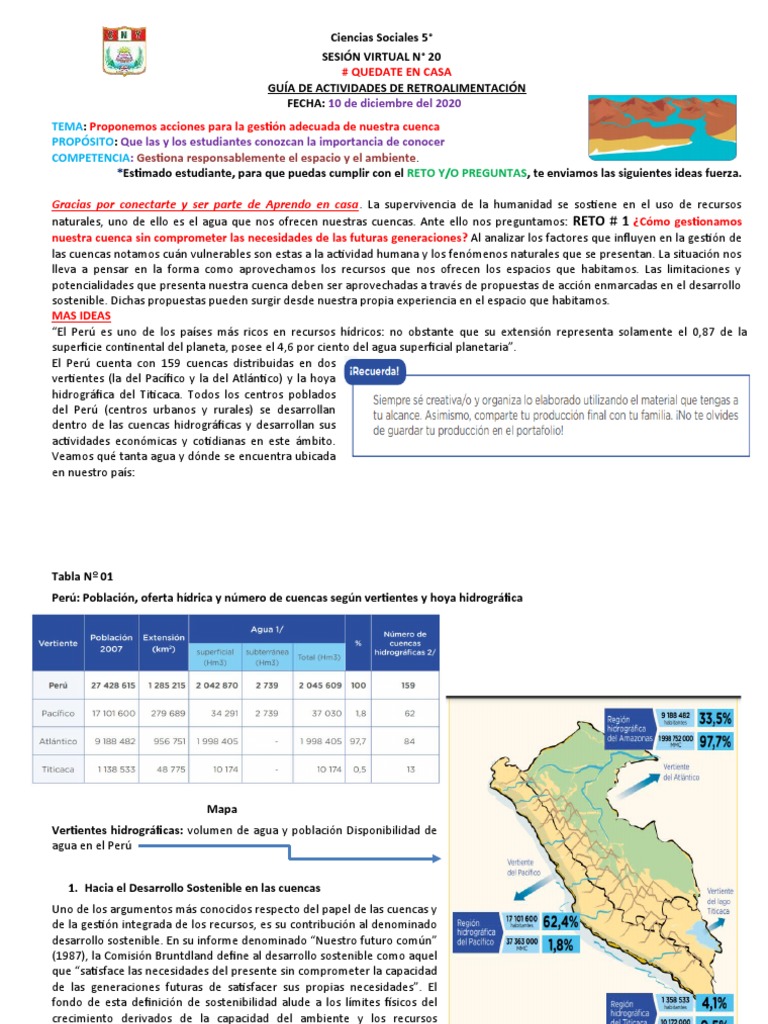 Sesión Virtual 20 CCSS | PDF | Sustentabilidad | Desarrollo sostenible