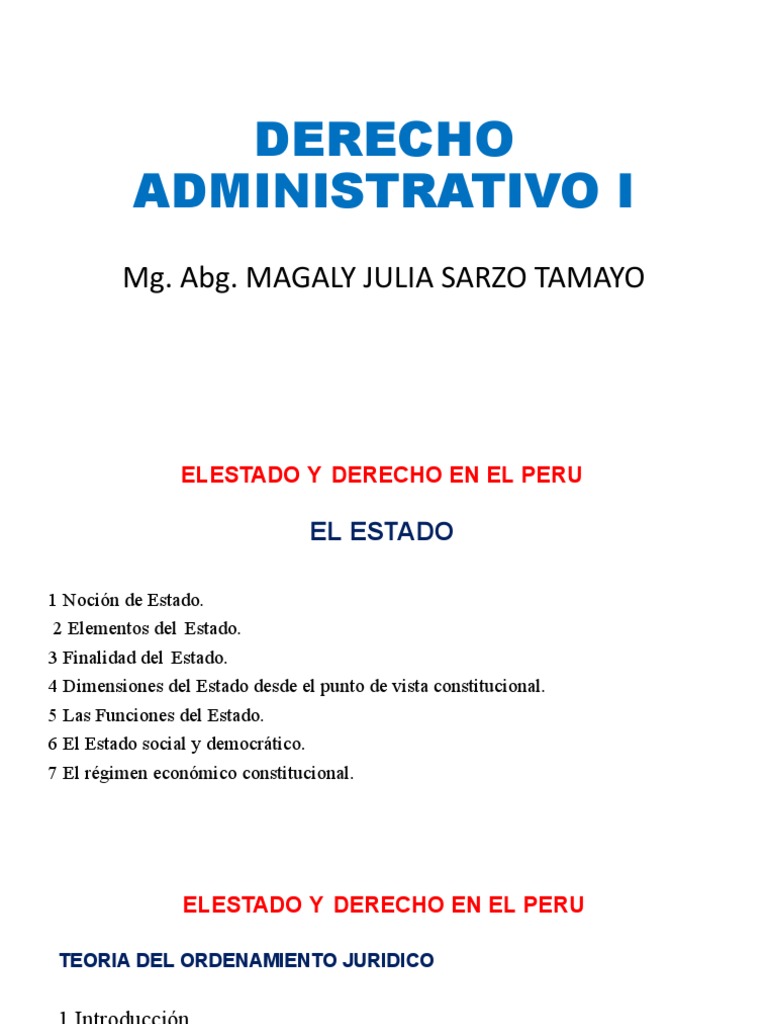 Derecho Administrativo I Hecho X Ms | PDF | Gobierno de españa | Estado (política)