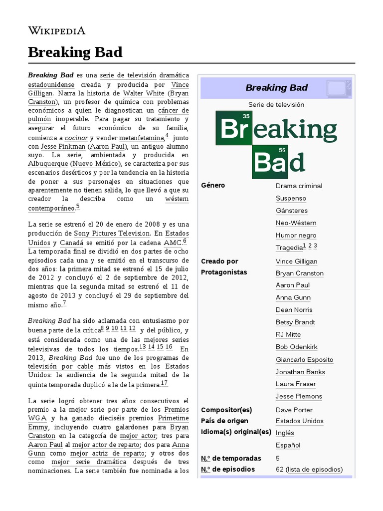 Breaking Bad | PDF