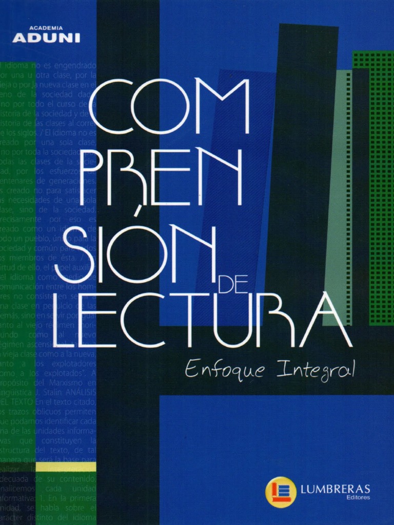 Comprension de Lectura - Enfoque Integral | PDF