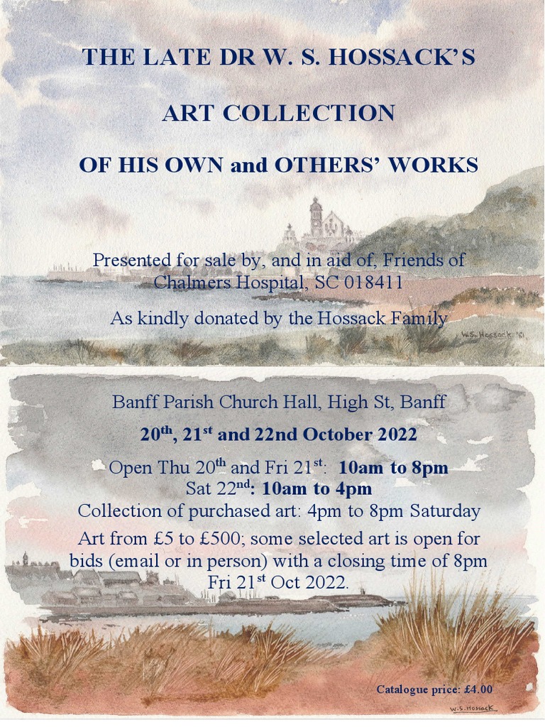 Dr. Hossack's Art Collection Sale | PDF | Payments | Apple Pay