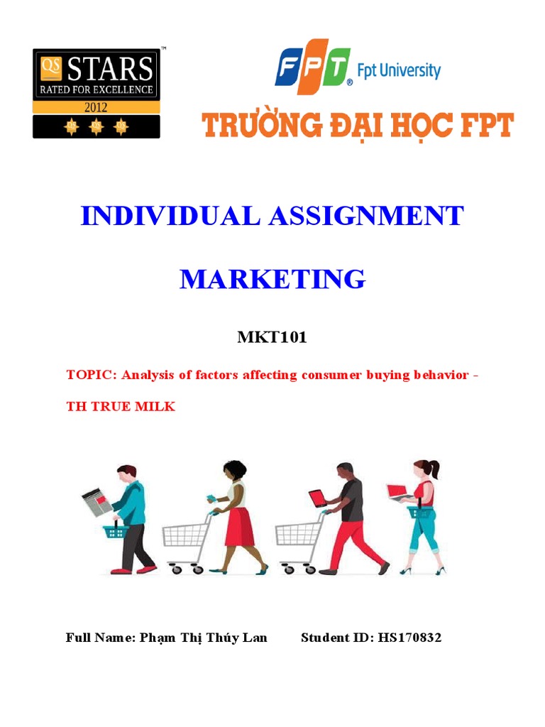 Marketing Assignment - TH TRUE MILK | PDF | Behavior | Dairy