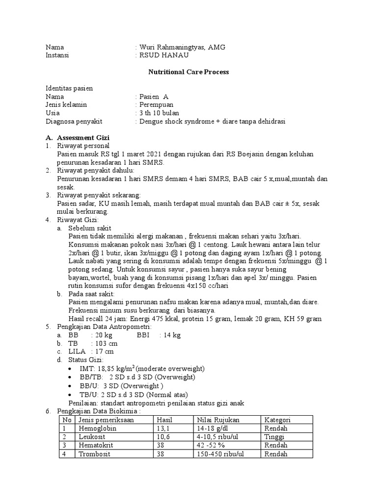 NCP Studi Kasus Anak | PDF