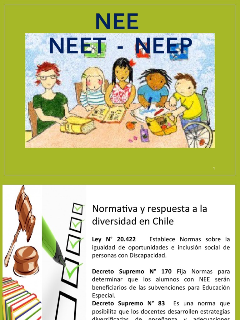 NEET y NEEP | PDF | Discapacidad intelectual | Cociente de inteligencia