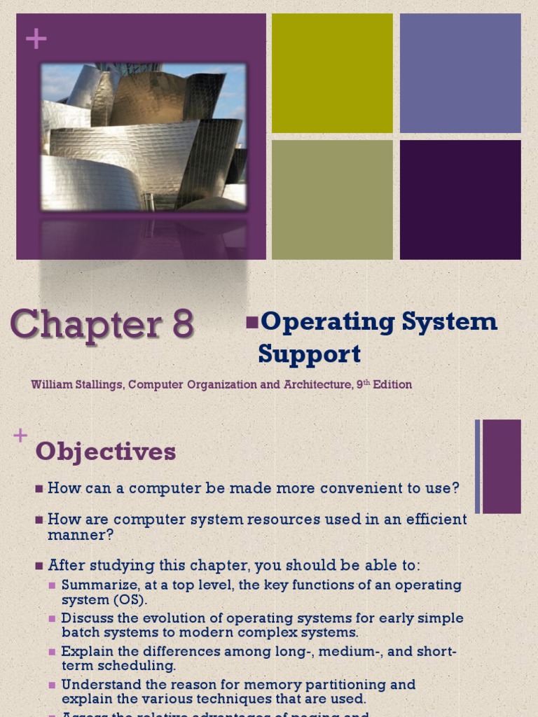 Chapter 8 - Operating System Support | Download Free PDF | Operating ...