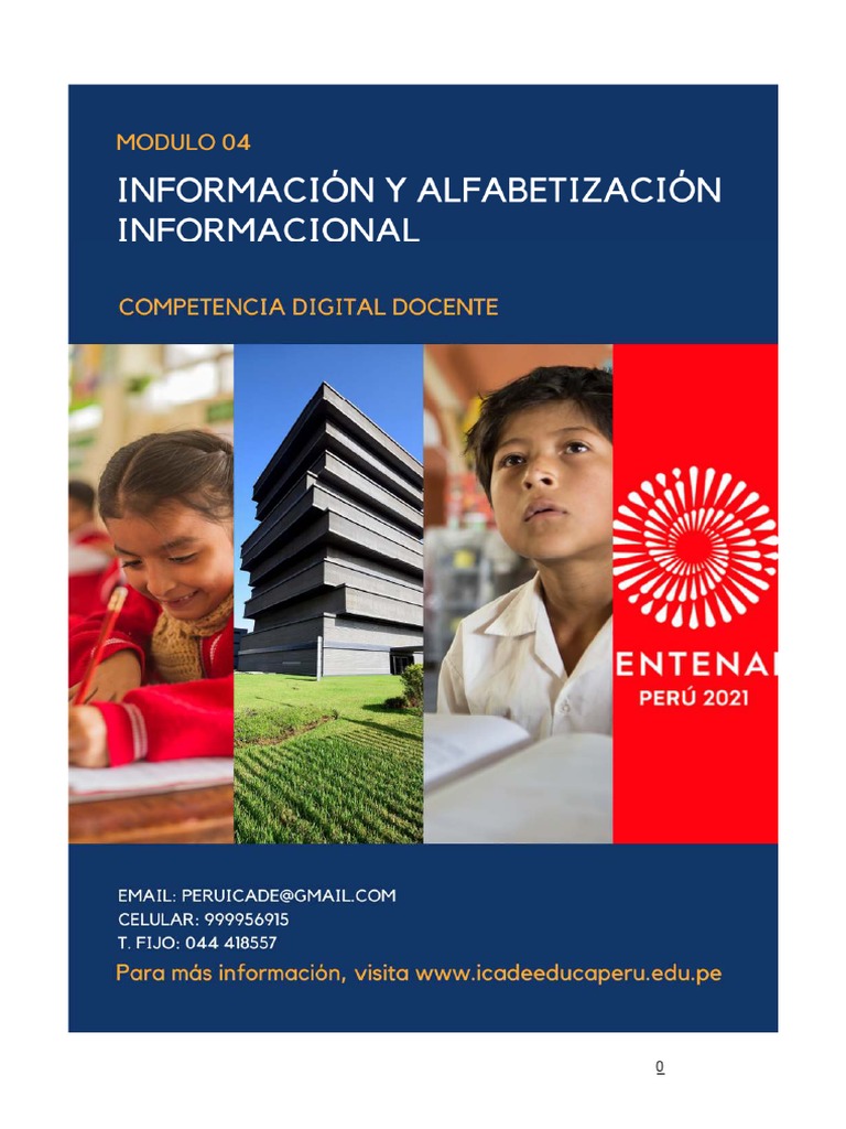 4 - Información y Alfabetización Informacional | PDF | Alfabetización ...