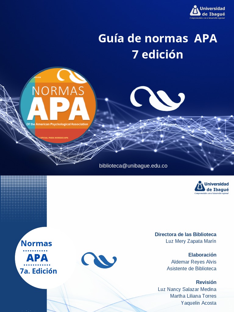 Guía para referenciar y citar de forma adecuada según el estilo APA 7a edición | PDF | Estilo ...