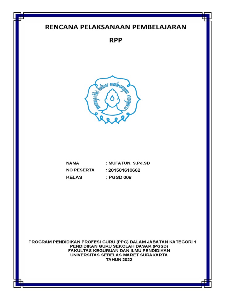 RPP FIX AKSI 1 K13 Lengkap | PDF
