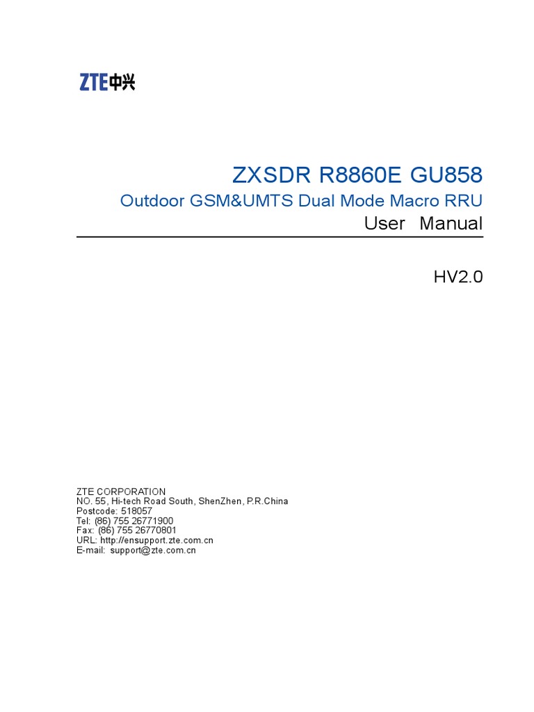 SJ-20101210110401-001-ZXSDR R8860E GU858 (HV2.0) Outdoor GSM&UMTS Dual ...