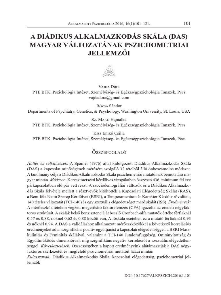 AP 2016 1 Vajda Etal | PDF