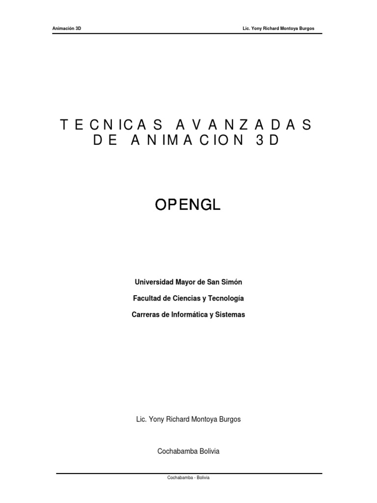 TextoAnimacion en OpenGL | PDF | Matriz (Matemáticas) | Ligero TextoAnimacion en OpenGL | PDF | Matriz (Matemáticas) | Ligero