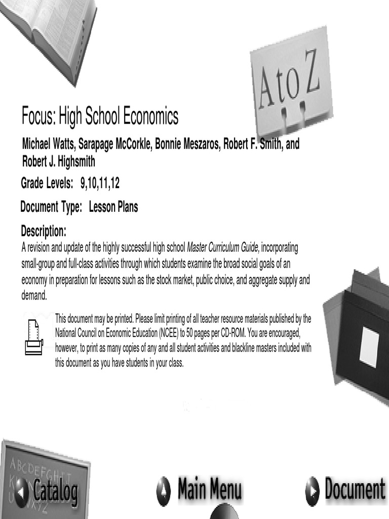Focus Lesson 20 Monetary | PDF | Economics | Opportunity Cost