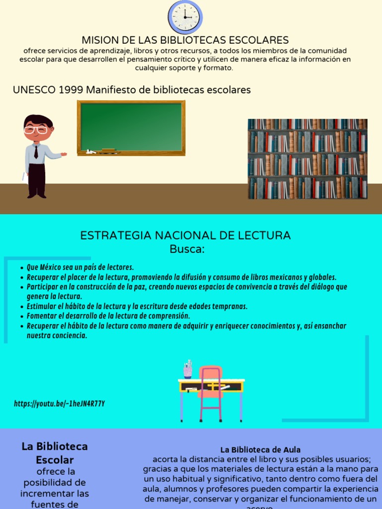 Biblioteca Escolar y de Aula | PDF | Biblioteca escolar | Bibliotecas
