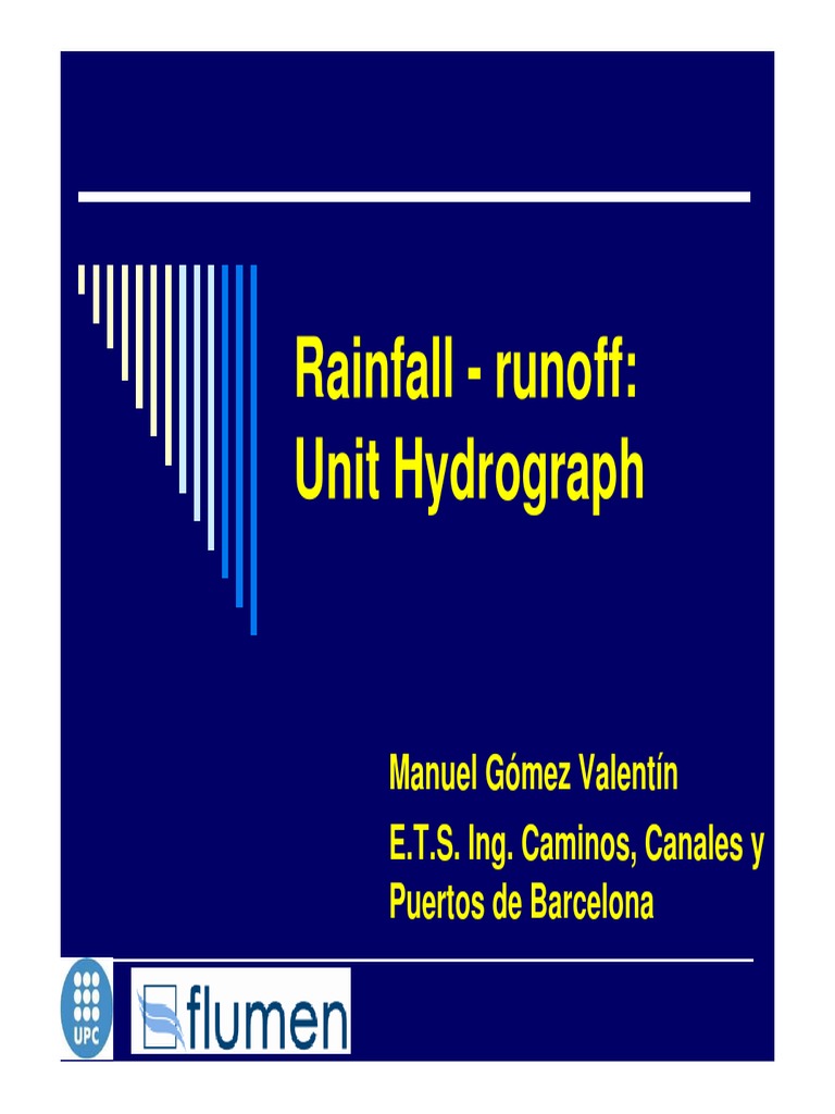 Hydrology: Unit Hydrograph Basics | PDF | Hydrology | Environmental ...