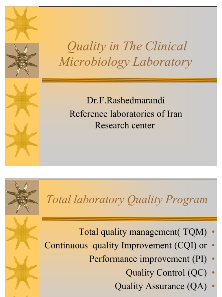 Quality in The Clinical Microbiology Laboratory | PDF | Growth Medium ...