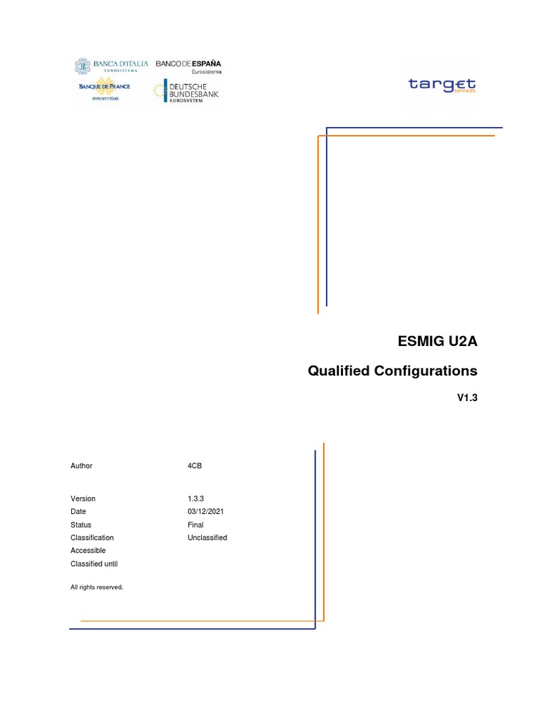 ESMIG U2A Qualified Configurations v1 3 3 | PDF | Windows Registry ...