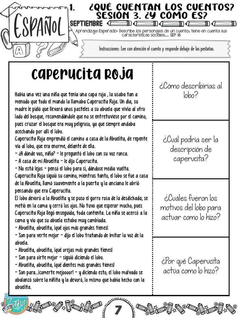 Caperucita Roja | PDF