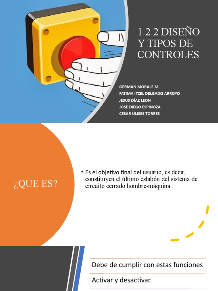Diseño y Tipos de Controles | PDF | Mano