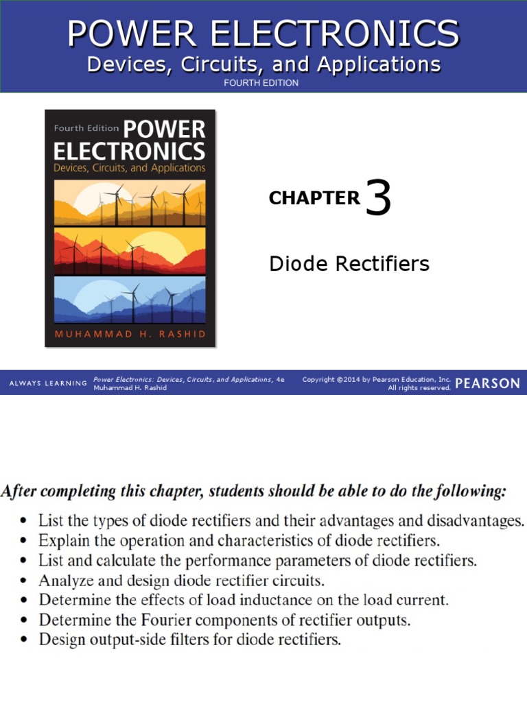 CH3 - Diode Rectifiers Design | PDF | Rectifier | Power Electronics