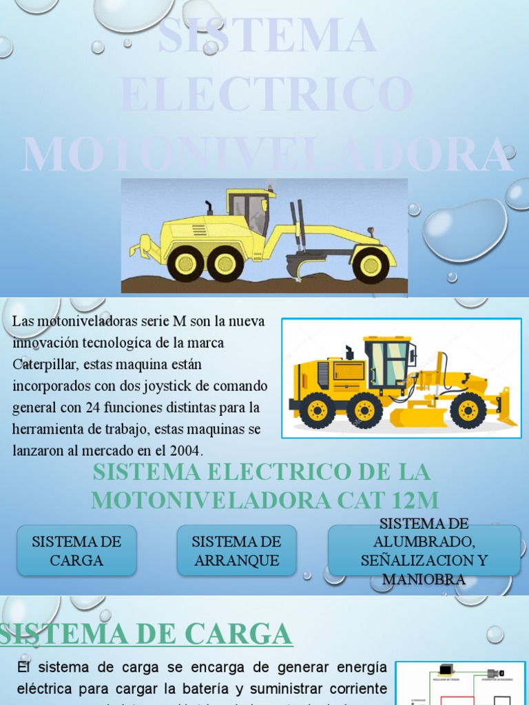 Sistema Electrico Motoniveladora 12M | PDF | Acelerador | Bienes ...