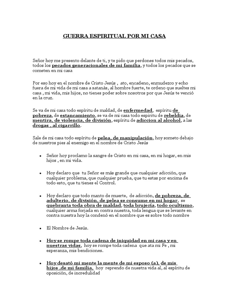 Clamor Por Las Familias | PDF | Amor | Oración