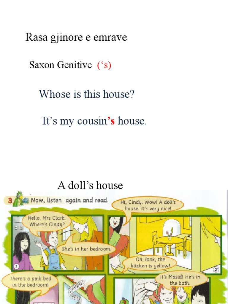 7 Saxon Genitive | PDF