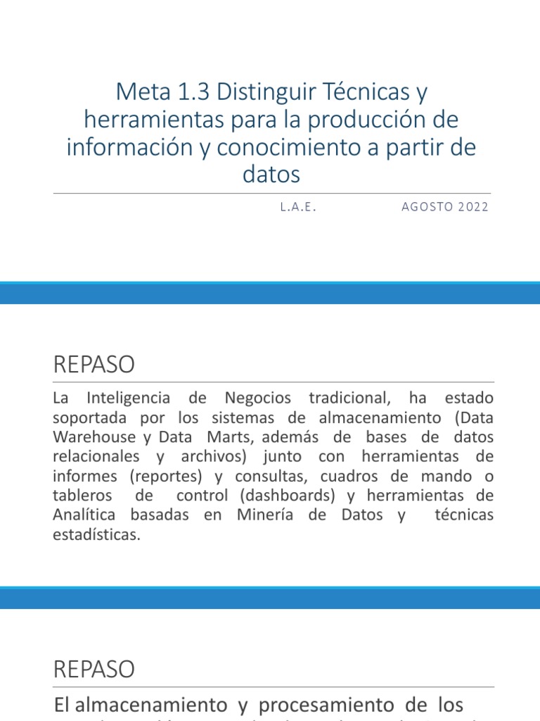 Manejo de Datos 3 | PDF | Inteligencia de negocios | Procesamiento de datos