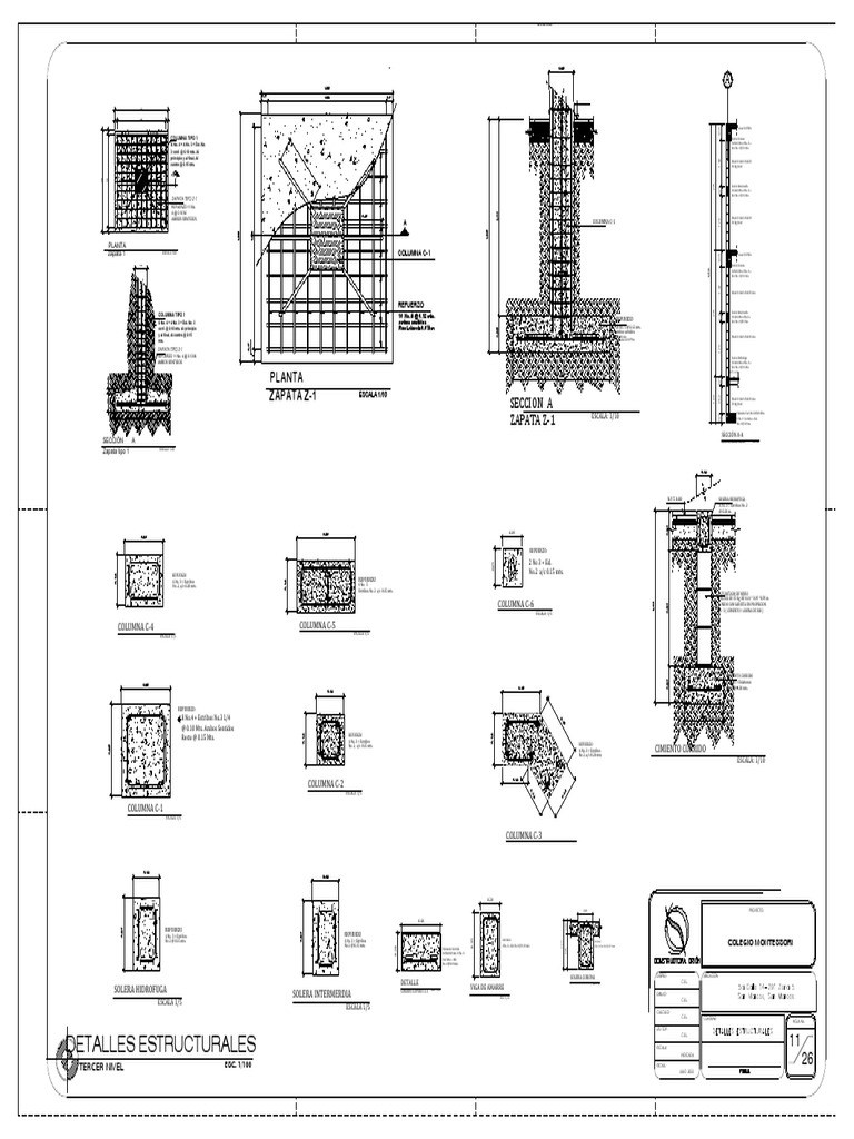 11 Detalles Estructurales | PDF | Ingeniería estructural | Sectores Economicos