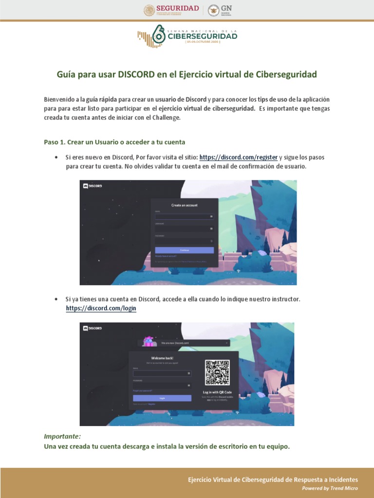 Guia de Uso de Discord | PDF | La seguridad informática | Seguridad
