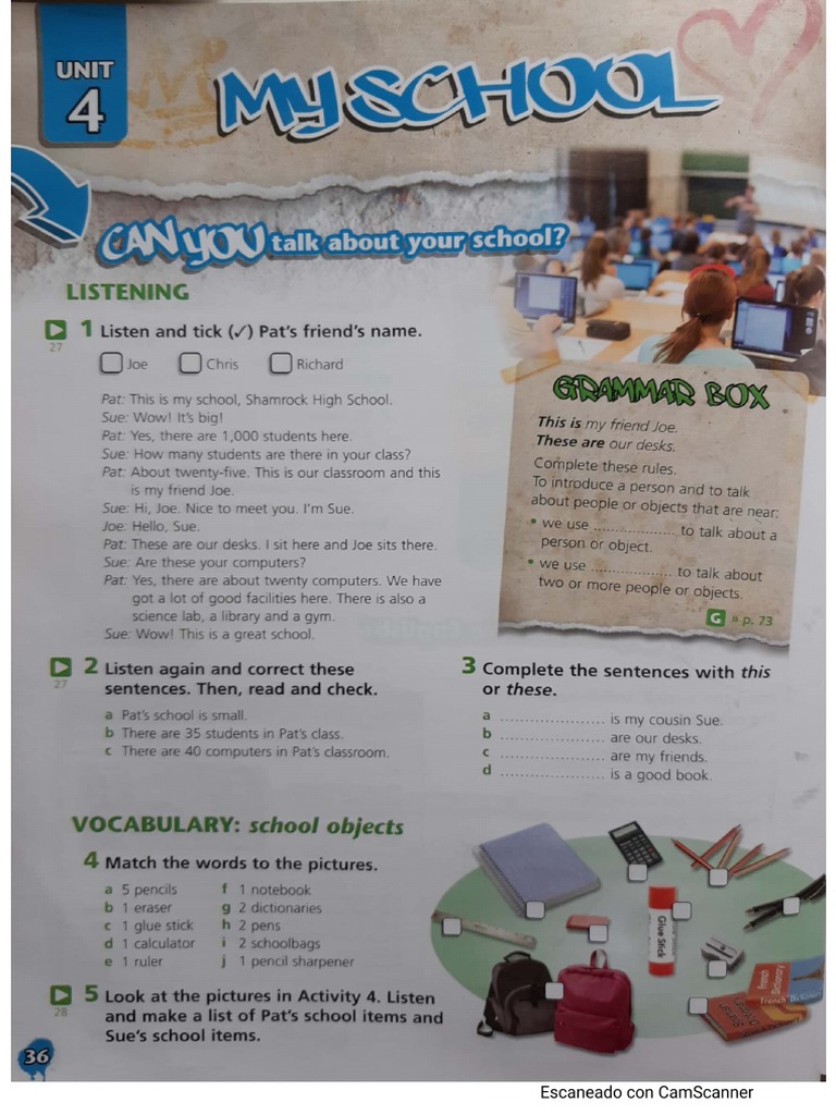 Yes, We Can 1 SB U4, 5 & 6 | PDF