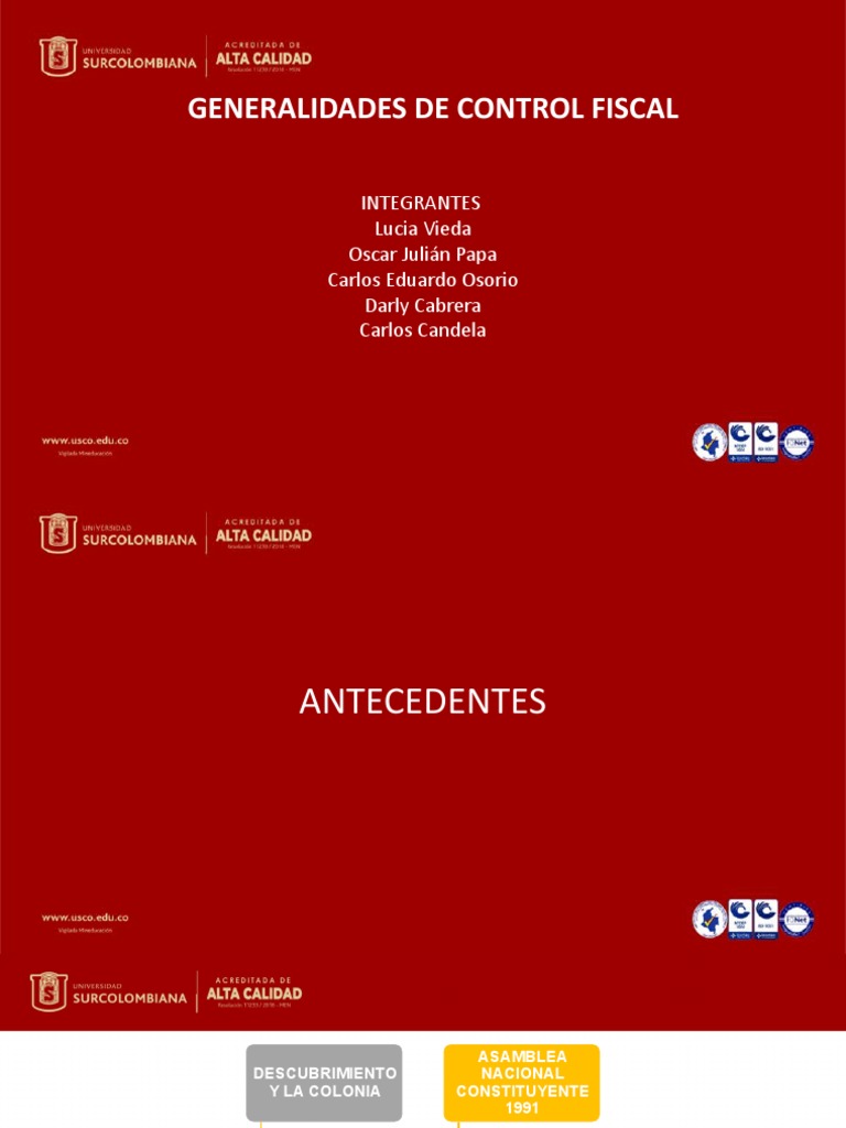 Generalidades Del Control Fiscal | Descargar gratis PDF | Auditoría ...