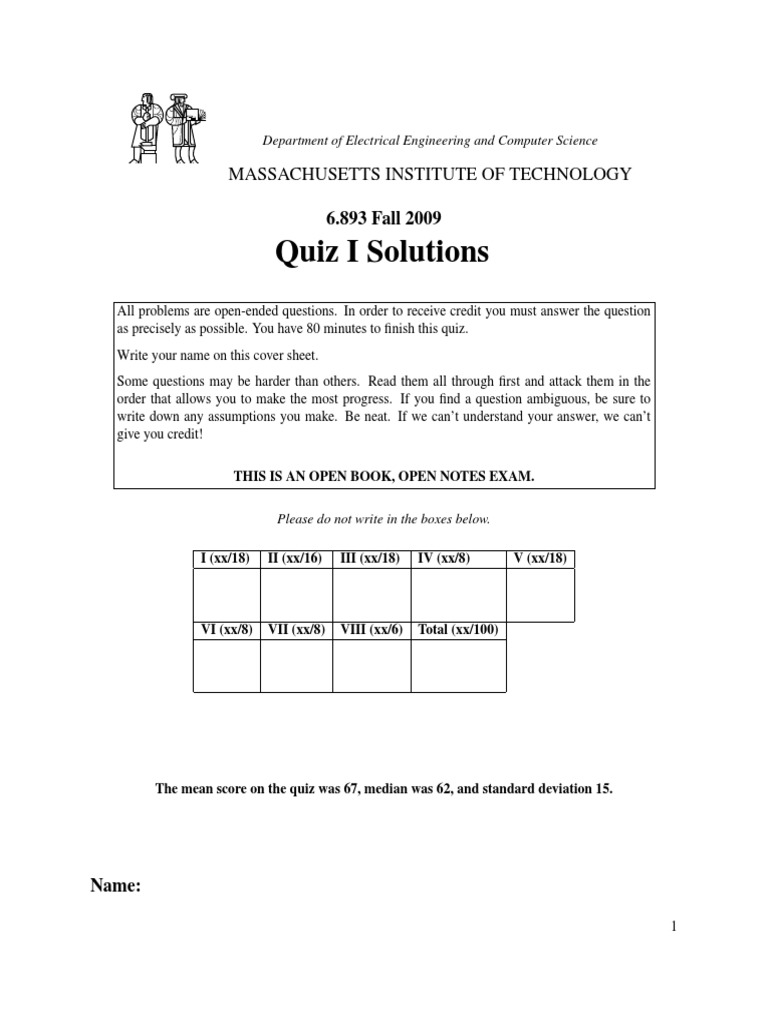 MIT6 858F14 q09-1 Sol | PDF | Software Development | Information Technology Management