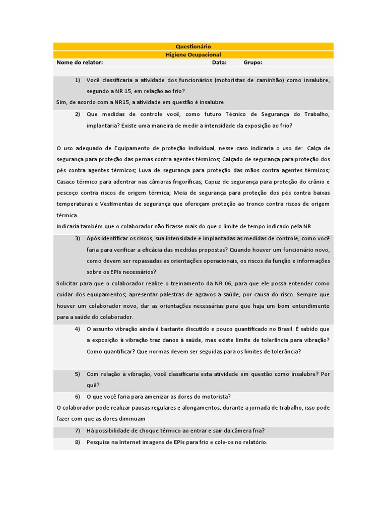Questionario 2 | PDF