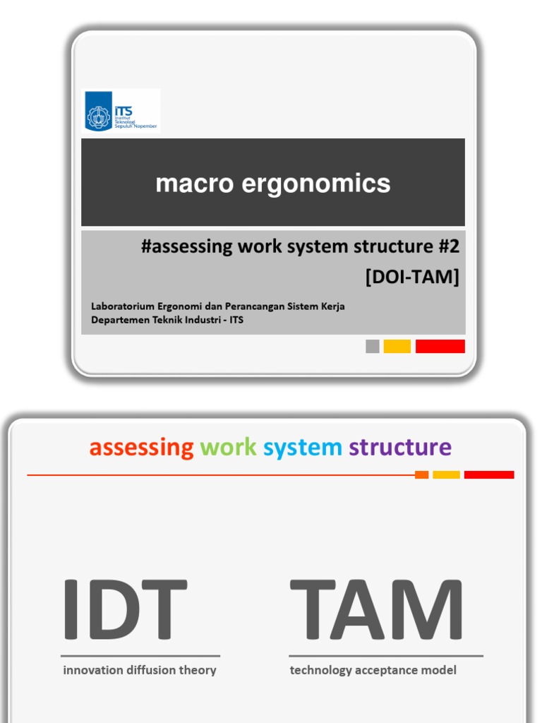 #Assessing Work System Structure 2 Idt Tam | PDF | Cognition ...