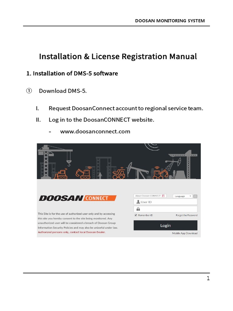 Attachment DMS-5 Installation and License Registration Manual | PDF ...