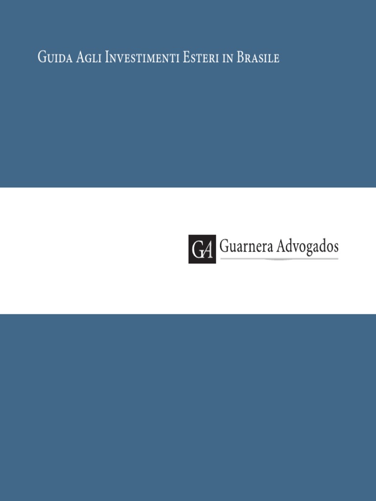 Guida Investimenti Esteri Brasile | PDF
