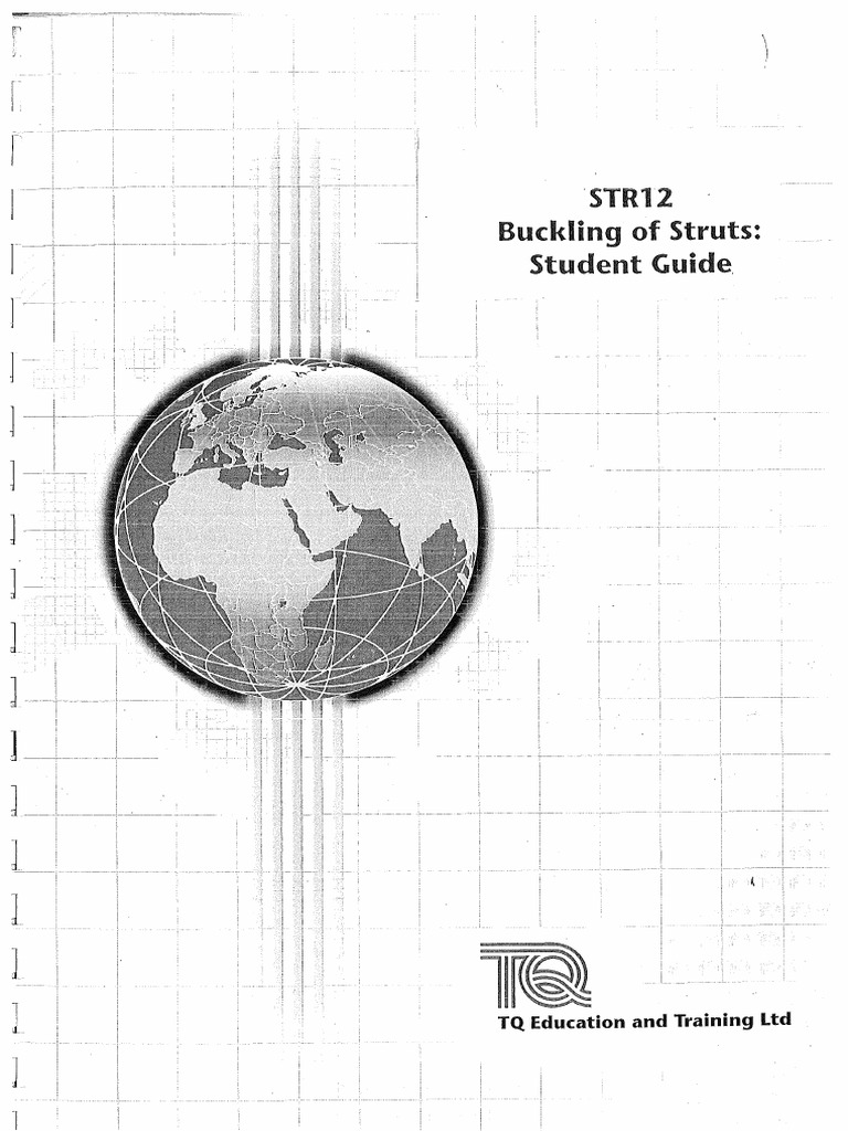STR12 Buckling of Struts | PDF