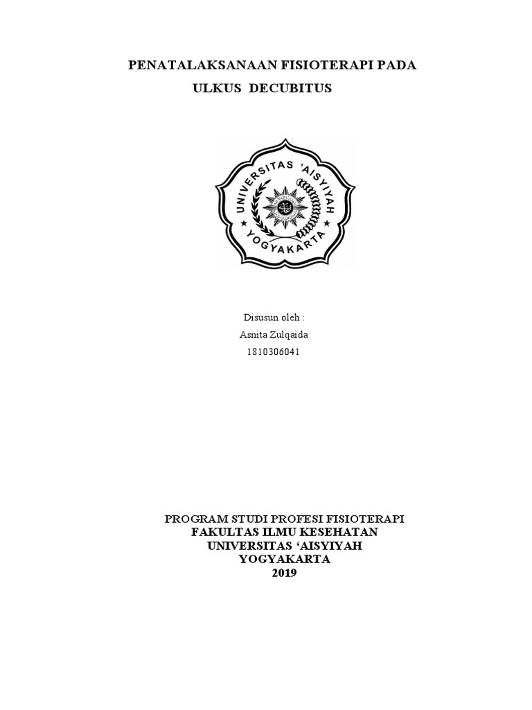 Penatalaksanaan Fisioterapi Ulkus Dekubitus | PDF