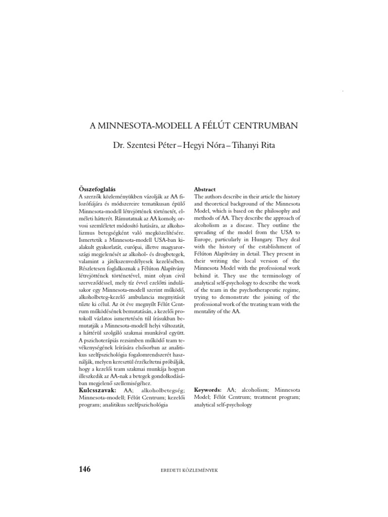 A Minnesota Modell | PDF