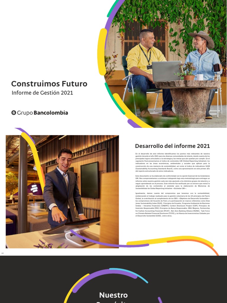 Informe de Gestion Version Completa | PDF | Sustentabilidad | Colombia