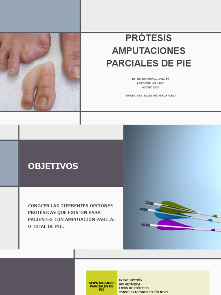 Ortesis A. Parciales Pie - Pie Protesico | PDF | Pie | Tobillo